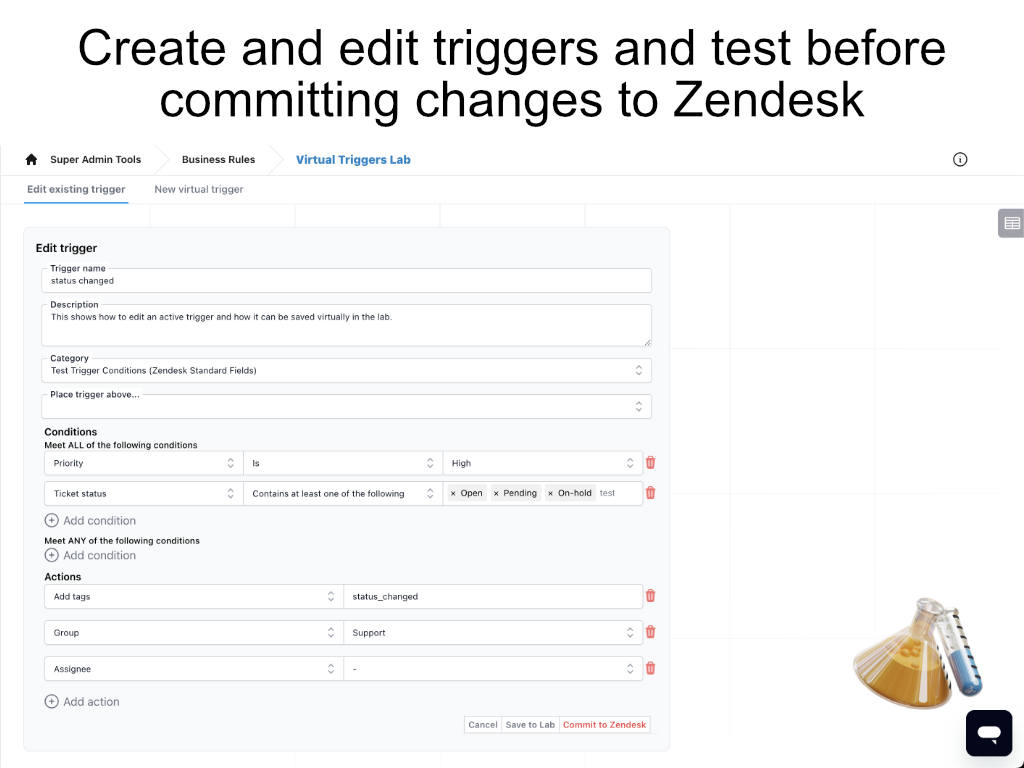 eZDesk Super Admin Tools App Integration with Zendesk Support